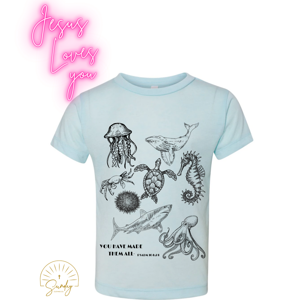 YOU HAVE MADE THEM ALL, SUNDAY CLOTHING CO, CHRISTIAN CLOTHING LINE ...